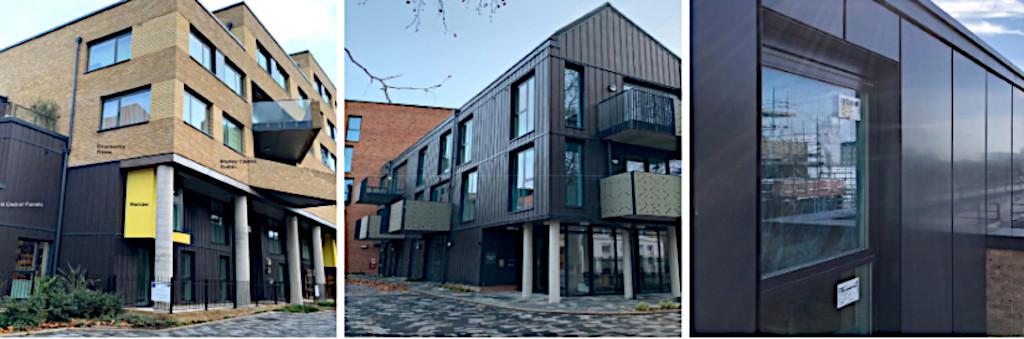 Cladding Works complete at Manor Place Depot | H A Marks Construction